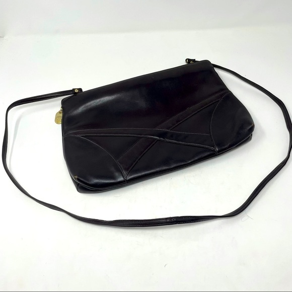 Susan Gail | Bags | Vintage Susan Gail Brown Leather Crossbody Clutch ...